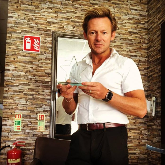 Hair By Nigel & Co. | Nigel receives Michelin Star